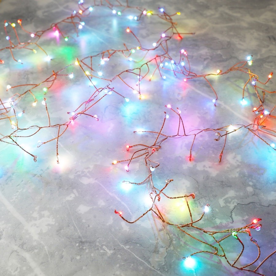 Plug In LED Rainbow Firefly String Lights| Lisa Angel Plug In LED Rainbow Firefly String Lights| Lisa Angel