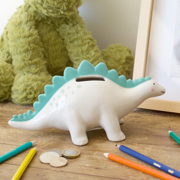 Dinosaur Money Box | Gifts for Kids | Lisa Angel