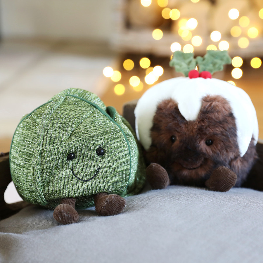 Jellycat | Amuseable Christmas Pudding Soft Toy | Lisa Angel