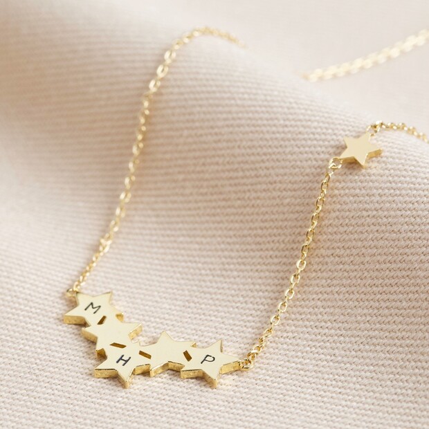 Personalised Star Cluster Pendant Necklace | Lisa Angel