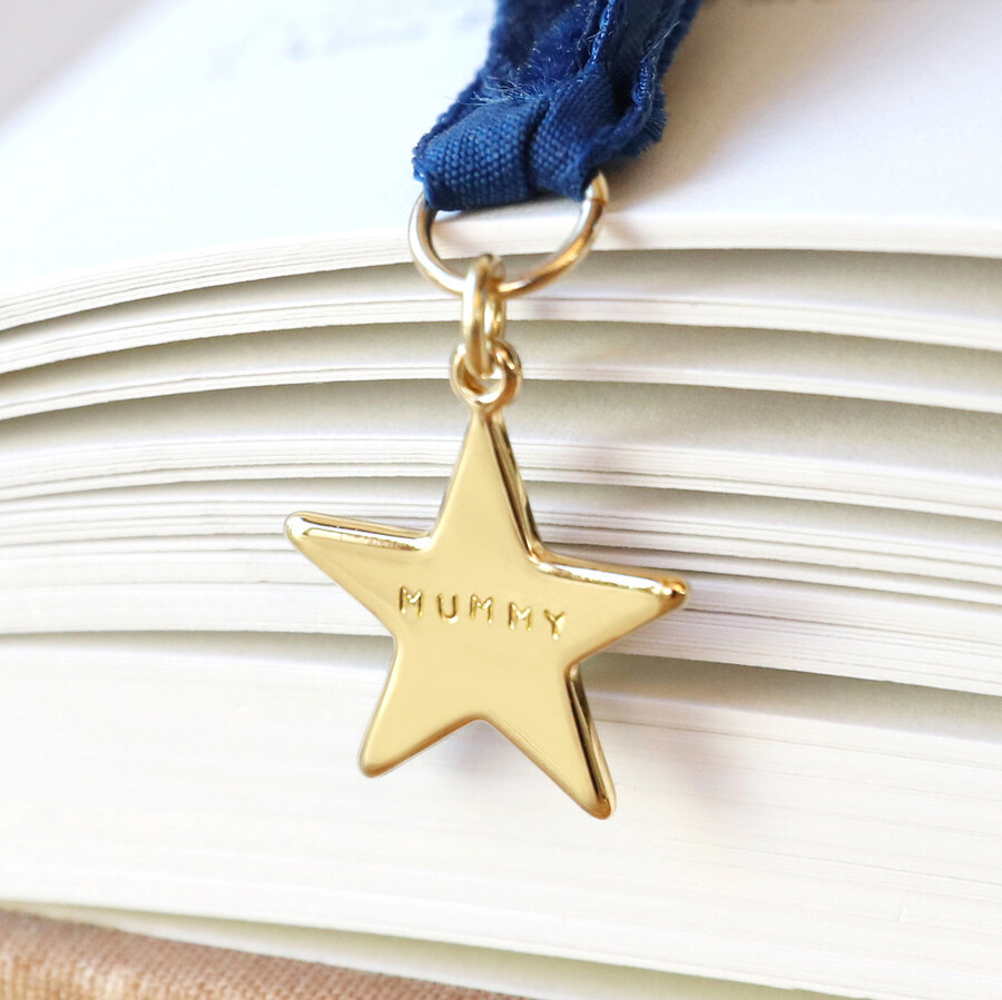 Personalised Charm and Ribbon Bookmark | Lisa Angel