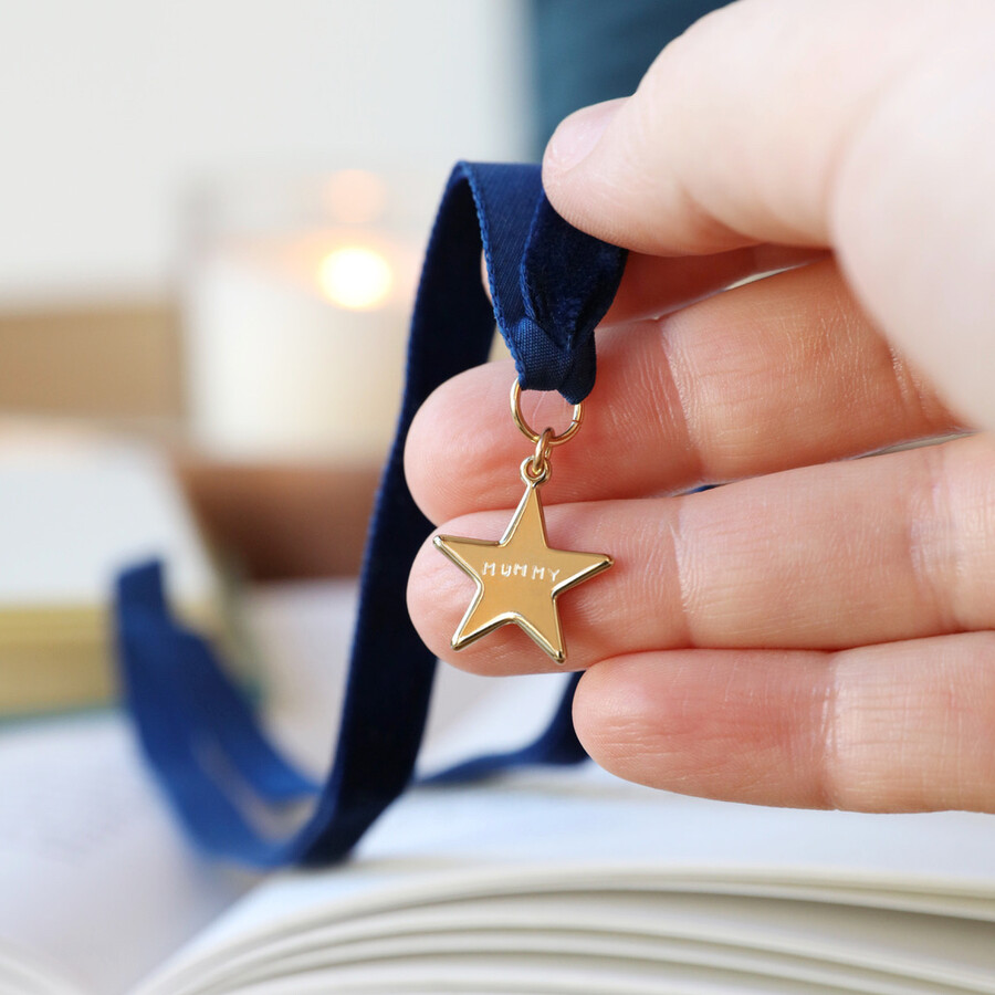 Personalised Charm and Ribbon Bookmark | Lisa Angel