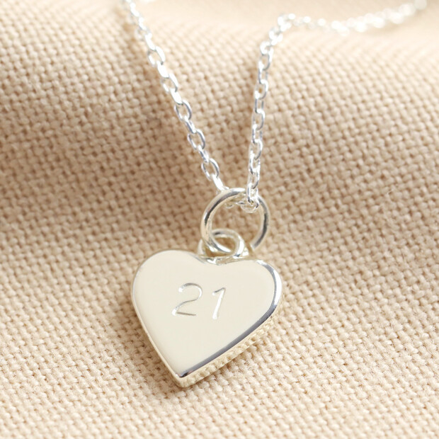 Personalised 21st Birthday Charm Necklace | Lisa Angel