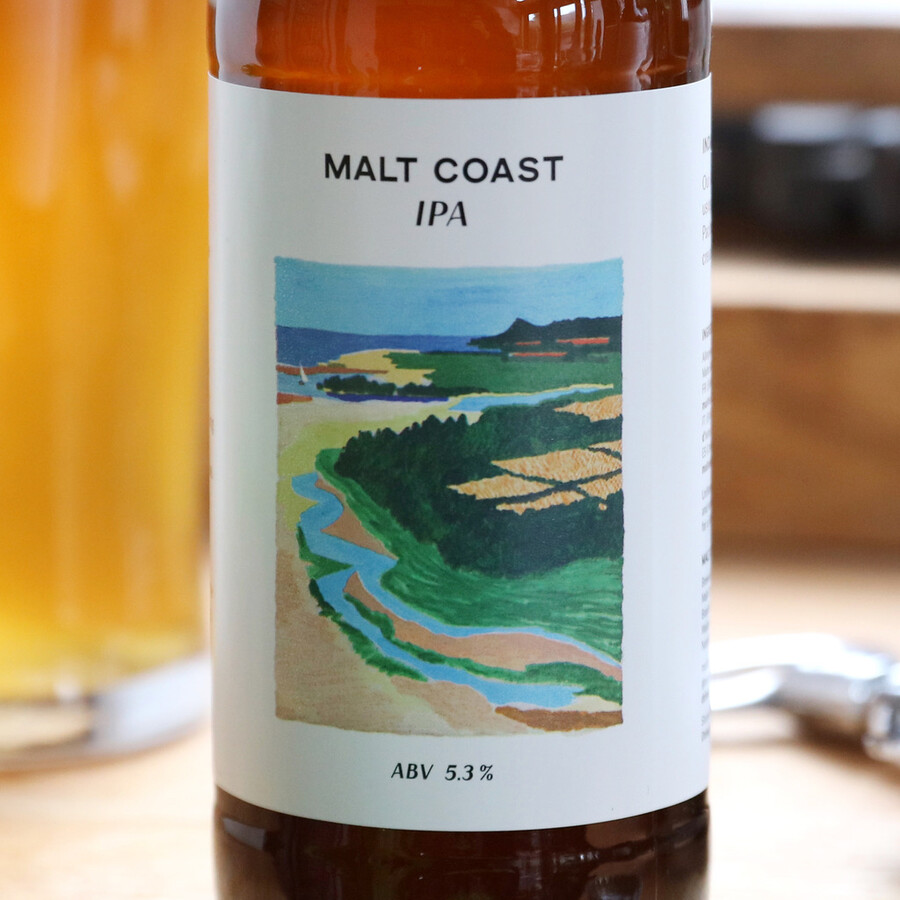 Bottle of Malt Coast IPA | Lisa Angel