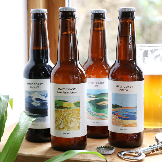 Bottle of Malt Coast IPA | Lisa Angel