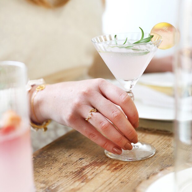 Adjustable Constellation Ring in Gold | Lisa Angel