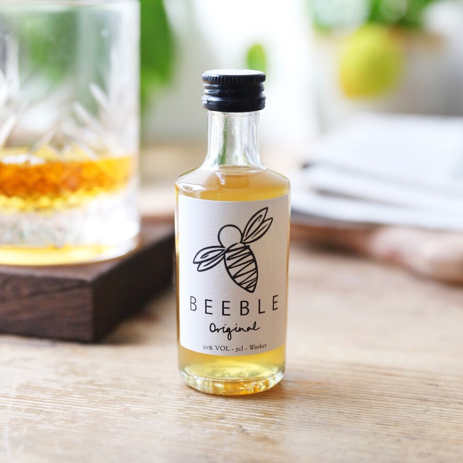 5cl Bottle of Beeble Honey Whisky | Alcoholic Gifts | Lisa Angel