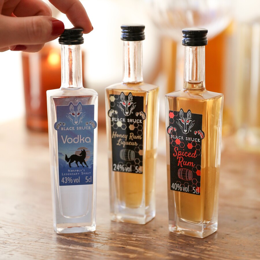 5cl Bottle of Vodka | Black Shuck | Lisa Angel