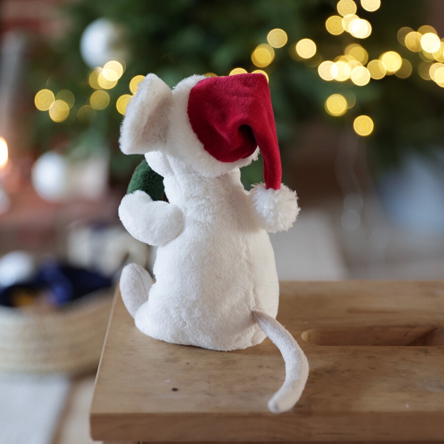 Merry Mouse Wreath Soft Toy | Jellycat | Lisa Angel