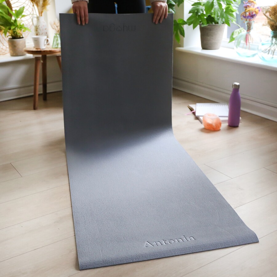 Personalised Embroidered Yoga Mat | Lisa Angel