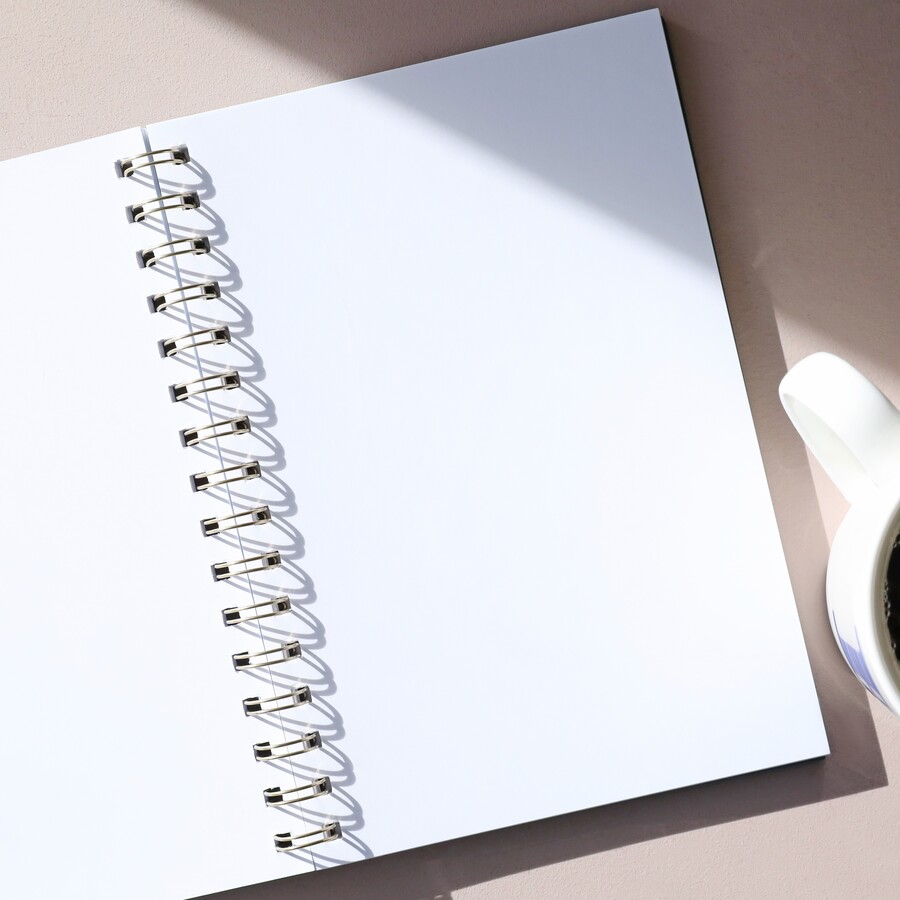 Teal Floral Notebook | Lisa Angel