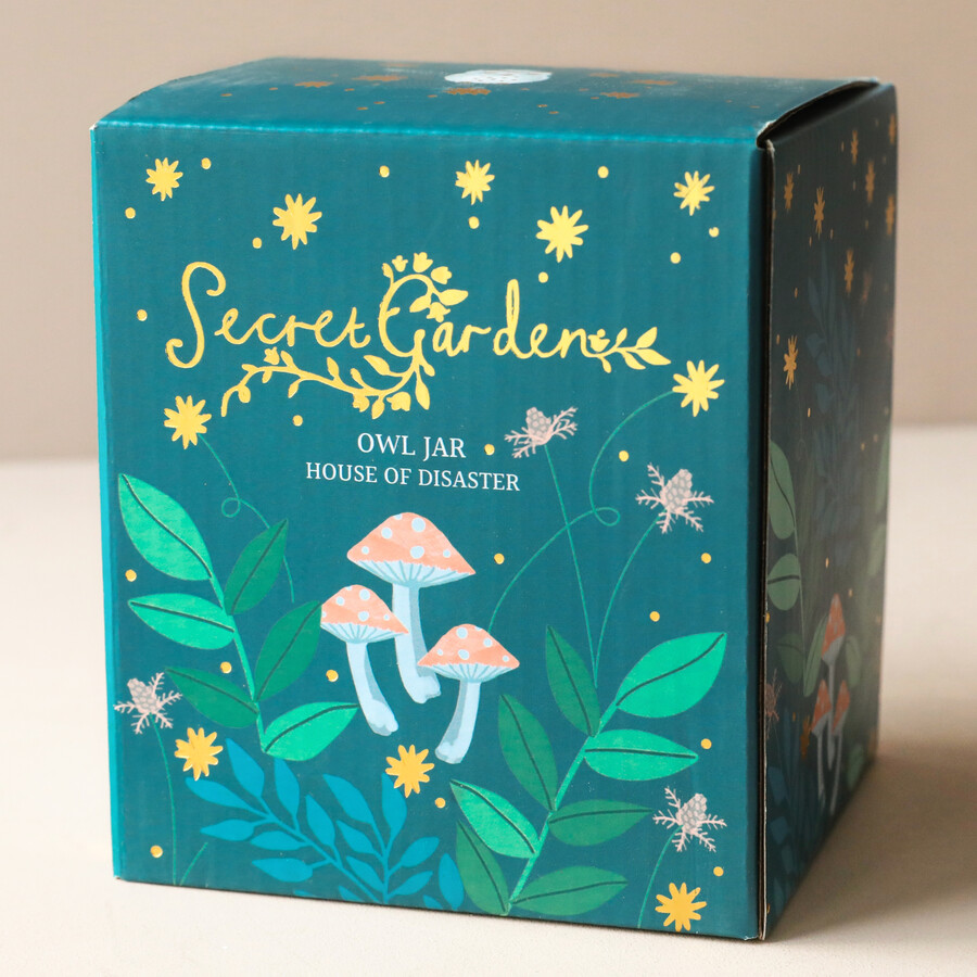 Secret Garden Owl Jar | House of Disaster | Lisa Angel