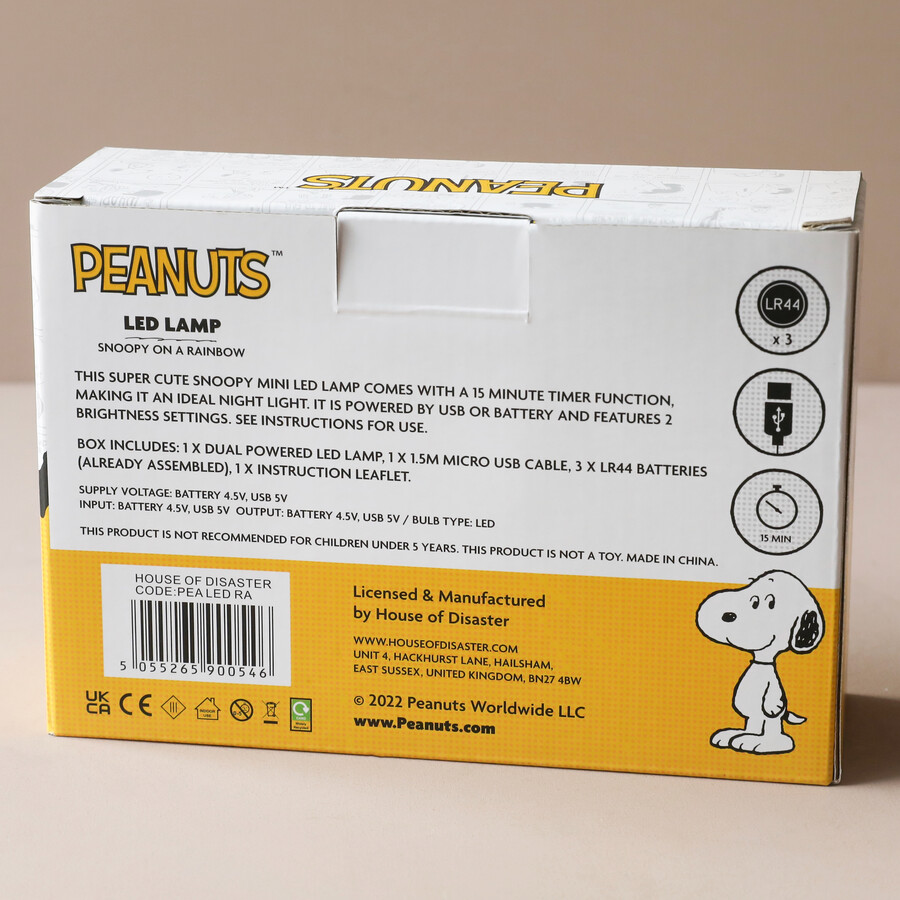 Snoopy Rainbow LED Light | House of Disaster | Lisa Angel