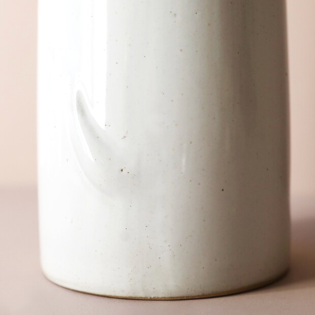 Textured Ceramic Dog Vase | Homeware Accessories | Lisa Angel
