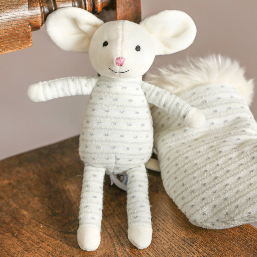 Shimmer Stocking Mouse Soft Toy | Jellycat | Lisa Angel
