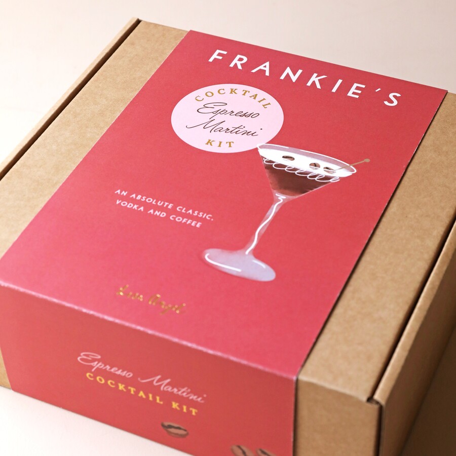 Personalised Espresso Martini Cocktail Kit | Lisa Angel