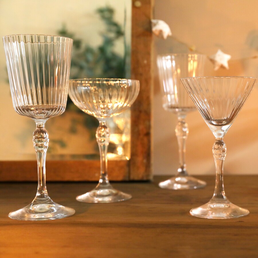 Art Deco Coupe Glass | Cocktail Glassware | Lisa Angel