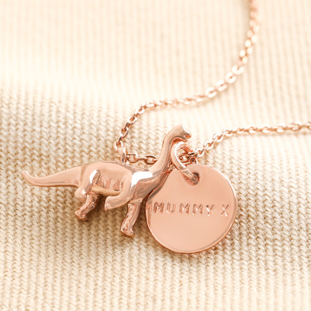 Personalised Dinosaur Necklace | Ladies' Jewellery | Lisa Angel