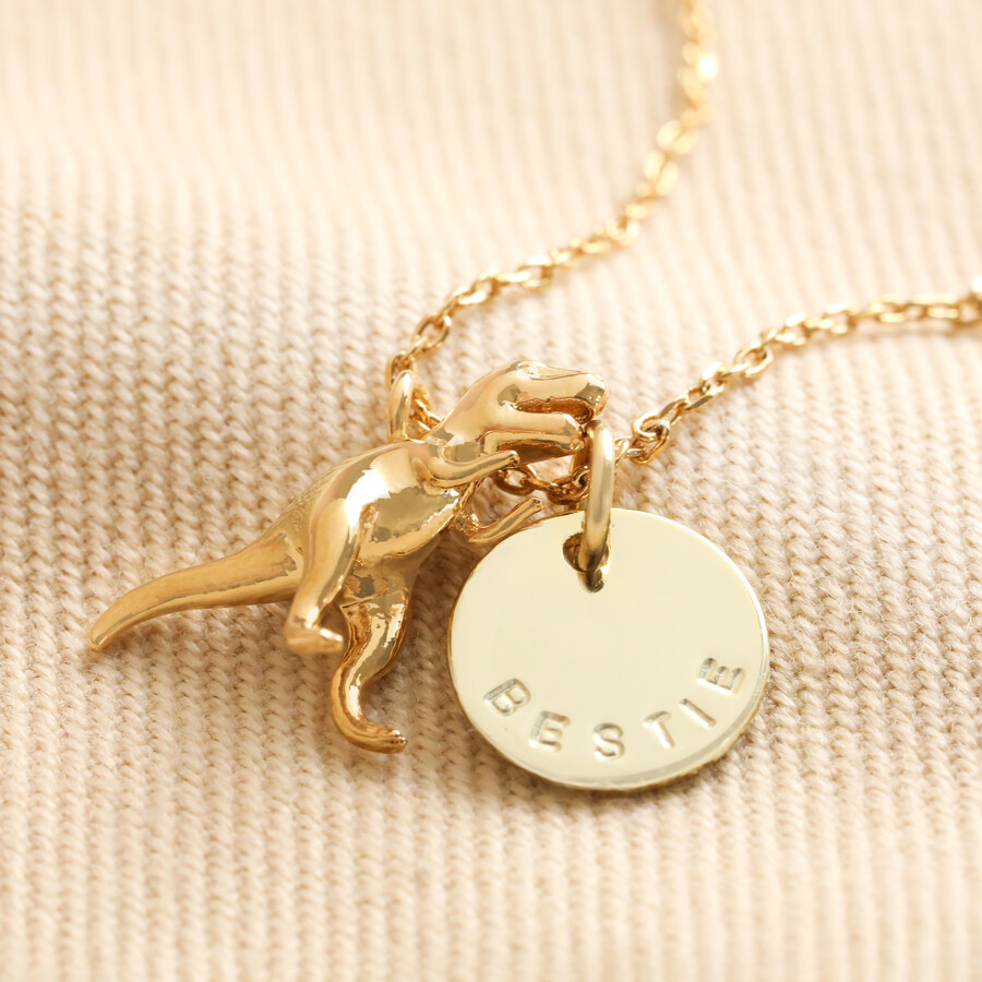 Personalised Dinosaur Necklace | Ladies' Jewellery | Lisa Angel