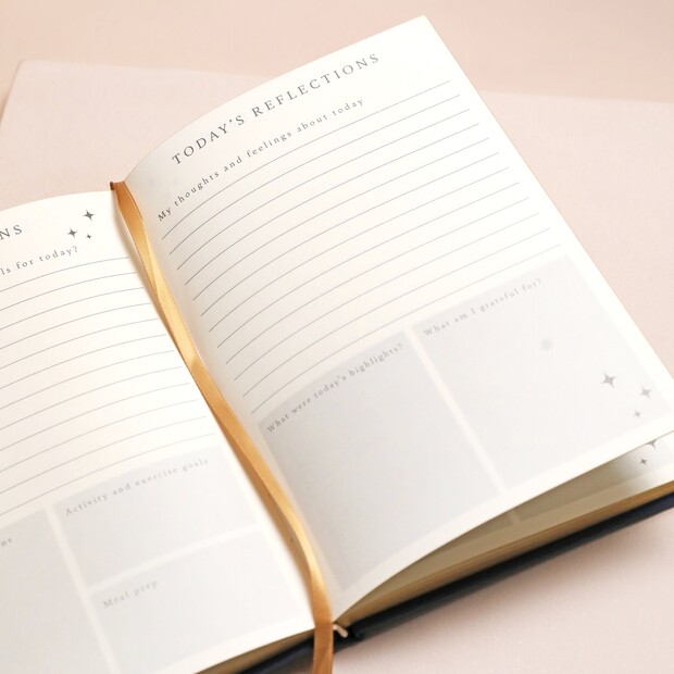Blue Celestial Positivity Planner | Stationery | Lisa Angel