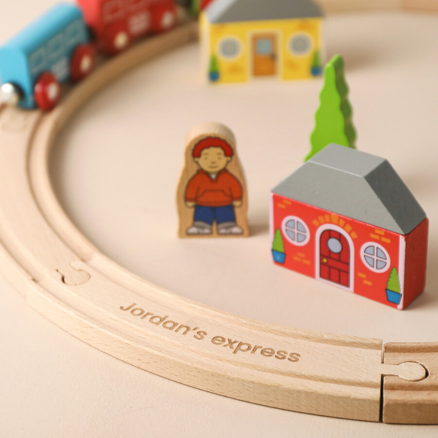 Personalised My First Train Set Toy | Kids' Games | Lisa Angel
