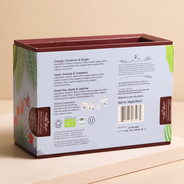 Gin Botanicals Cold Infusion Bags | English Tea Shop | Lisa Angel