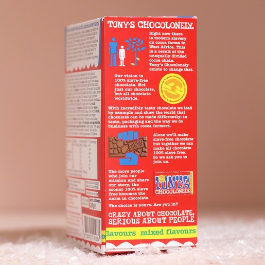 Tiny Tony's Christmas Gift Box | Tony's Chocolonely | Lisa Angel