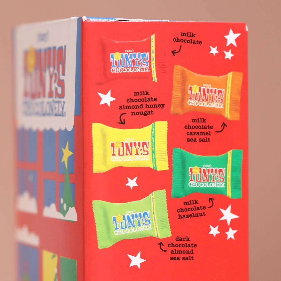 Tiny Tony's Christmas Gift Box | Tony's Chocolonely | Lisa Angel