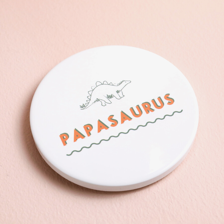Papasaurus Organic Shape Coaster | Lisa Angel