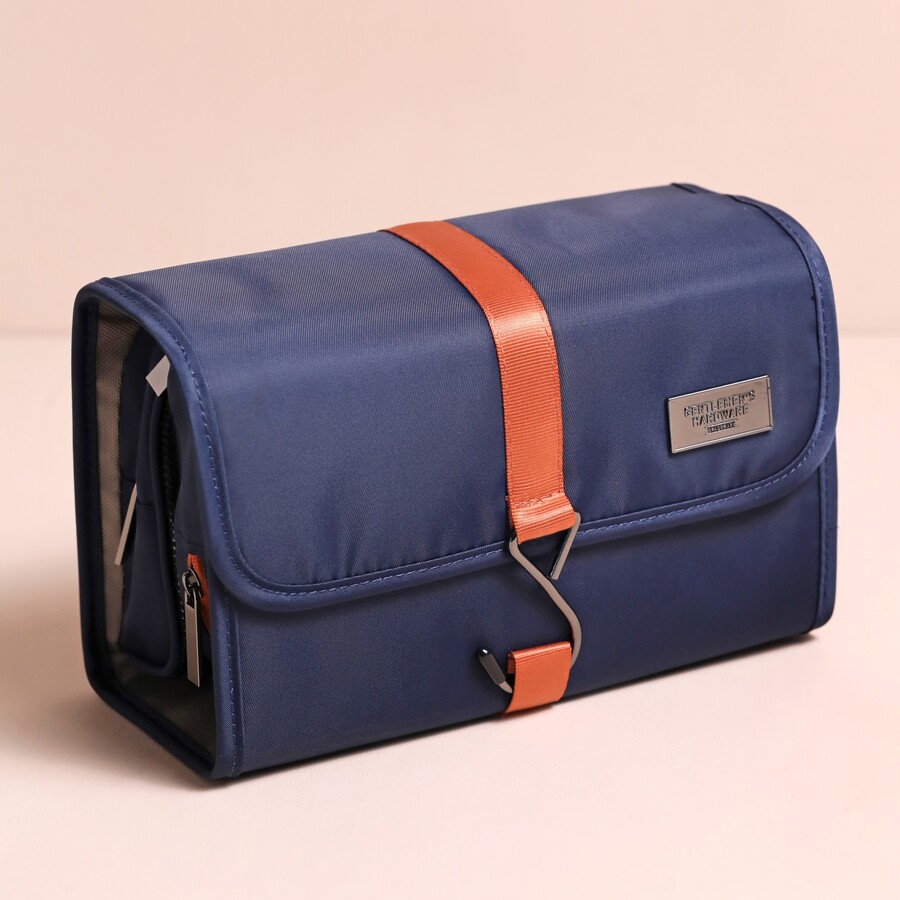 Roll Up Travel Wash Bag | Gentlemen's Hardware | Lisa Angel