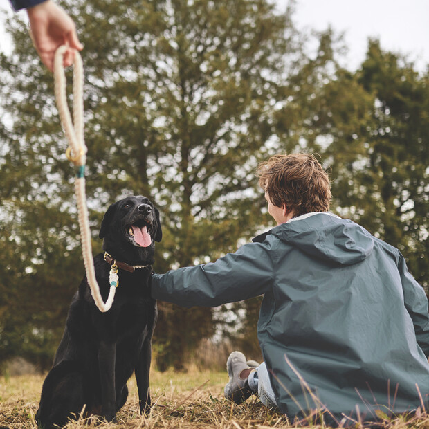 Rope Dog Leash in Natural | Pet Accessories | Lisa Angel