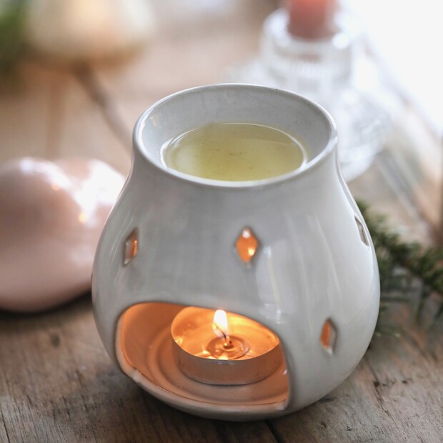 Pink Ceramic Toadstool Wax Burner | Home Fragrance | Lisa Angel