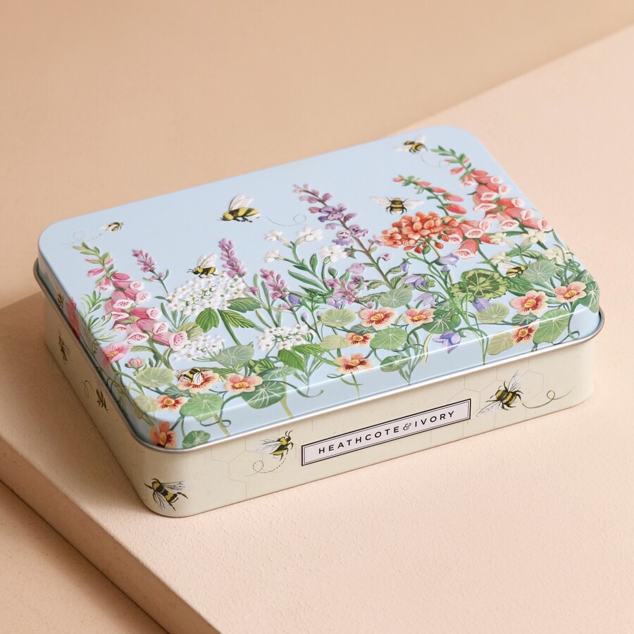 Busy Bees Hand and Lip Tin | Heathcote & Ivory | Lisa Angel