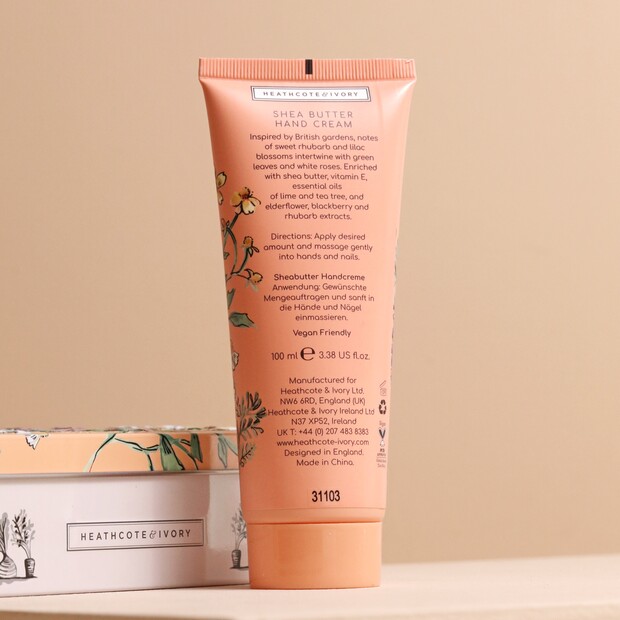 In The Garden Shea Butter Hand Cream Tin | Vegan | Lisa Angel