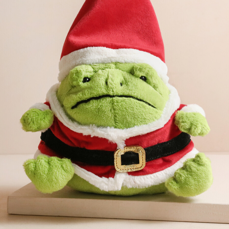 Santa Ricky Rain Frog Soft Toy | Jellycat | Lisa Angel