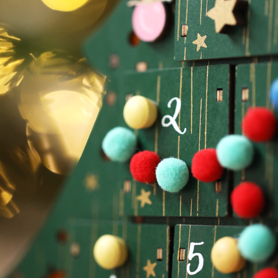 Personalised Wooden Advent Calendar | Lisa Angel