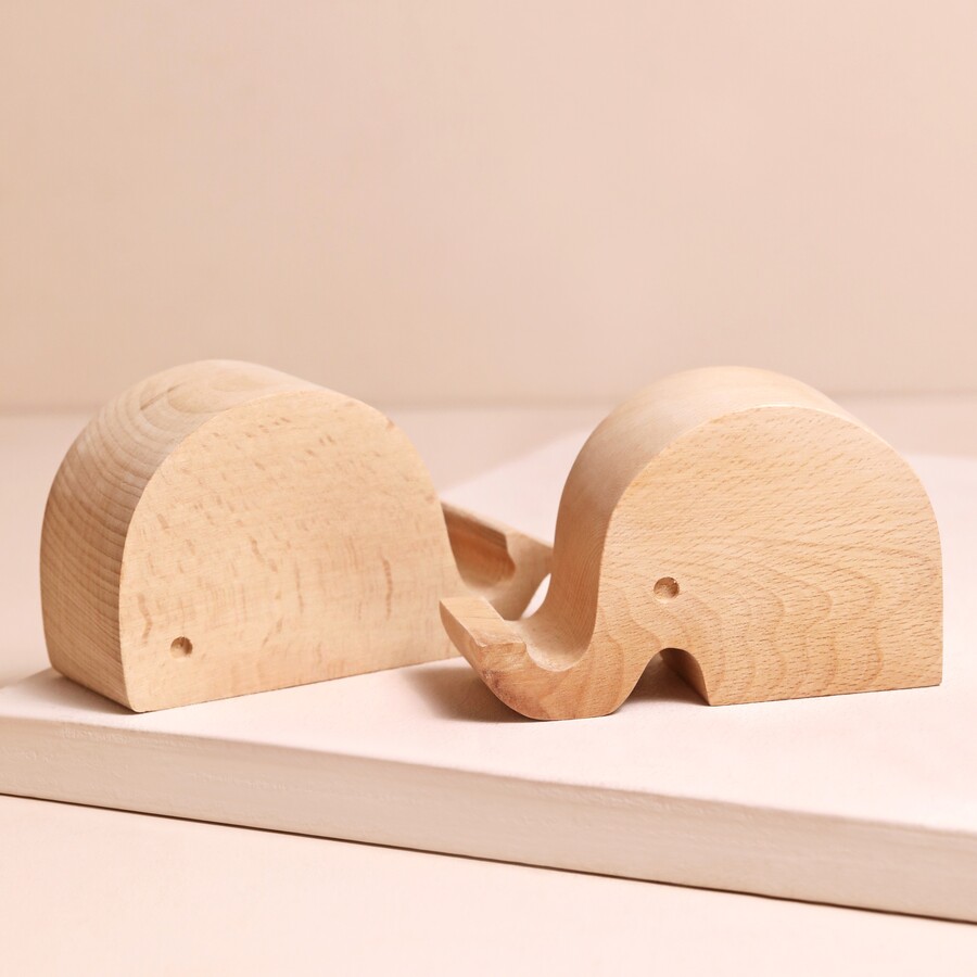 Wooden Elephant Phone Holder | Gadget & Accessories | Lisa Angel