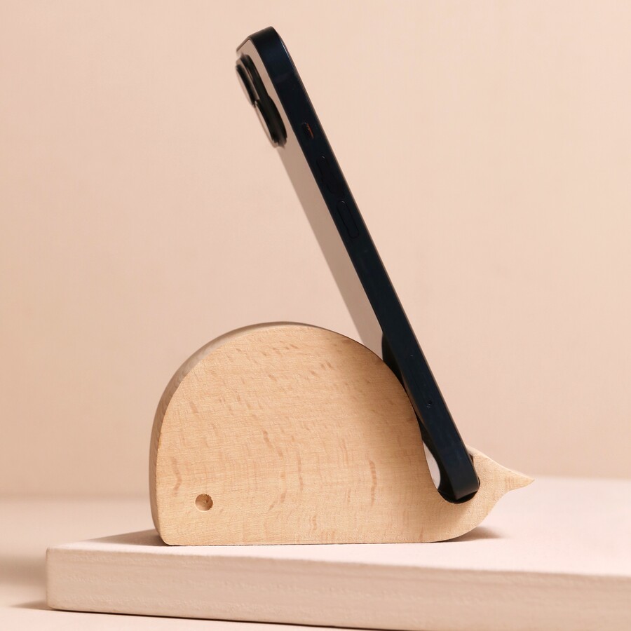 Wooden Whale Phone Holder | Gadgets & Accessories | Lisa Angel