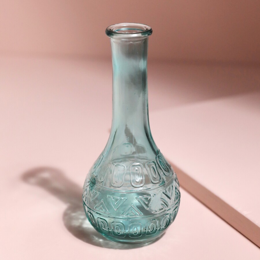 Blue Glass Posy Vase | Homeware Accessories | Lisa Angel