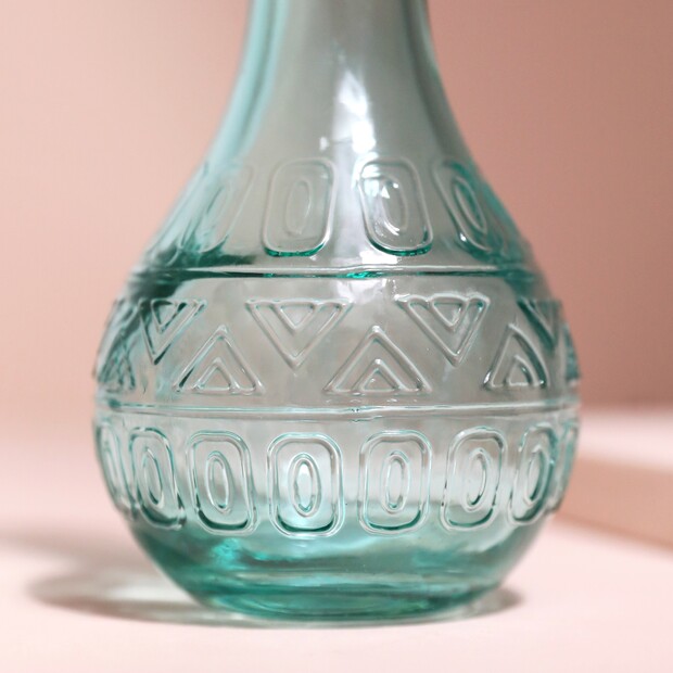 Blue Glass Posy Vase | Homeware Accessories | Lisa Angel