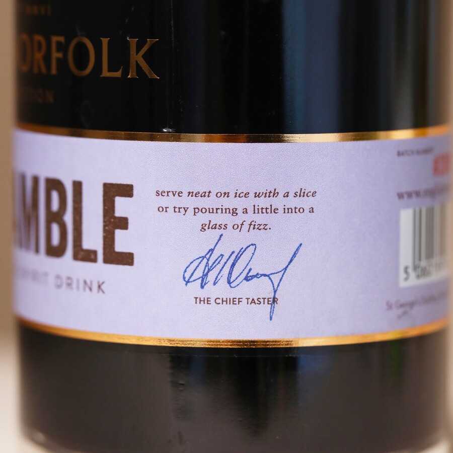 500ml Bramble Liqueur | The English Distillery | Lisa Angel