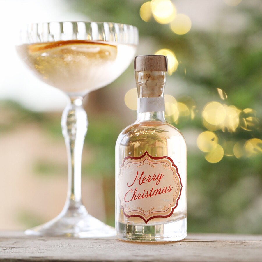 100ml Merry Christmas Spiced Gin | Alcohol Gifts | Lisa Angel
