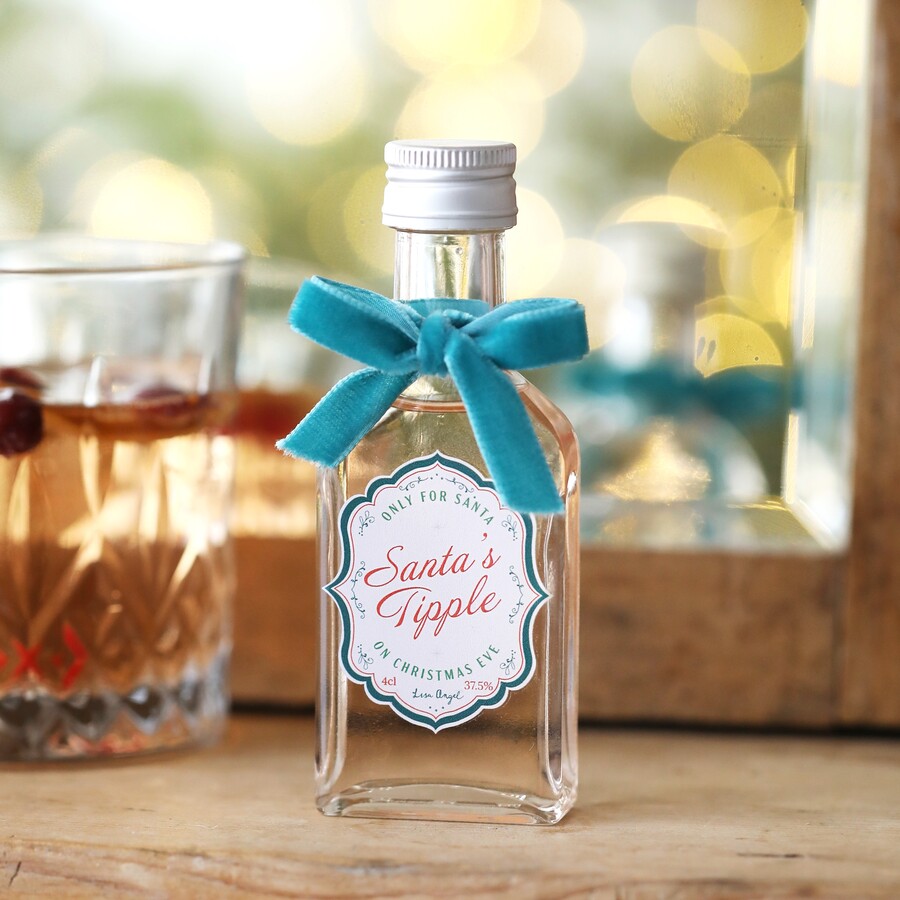 40ml Santa's Tipple Christmas Spiced Gin | Barware | Lisa Angel