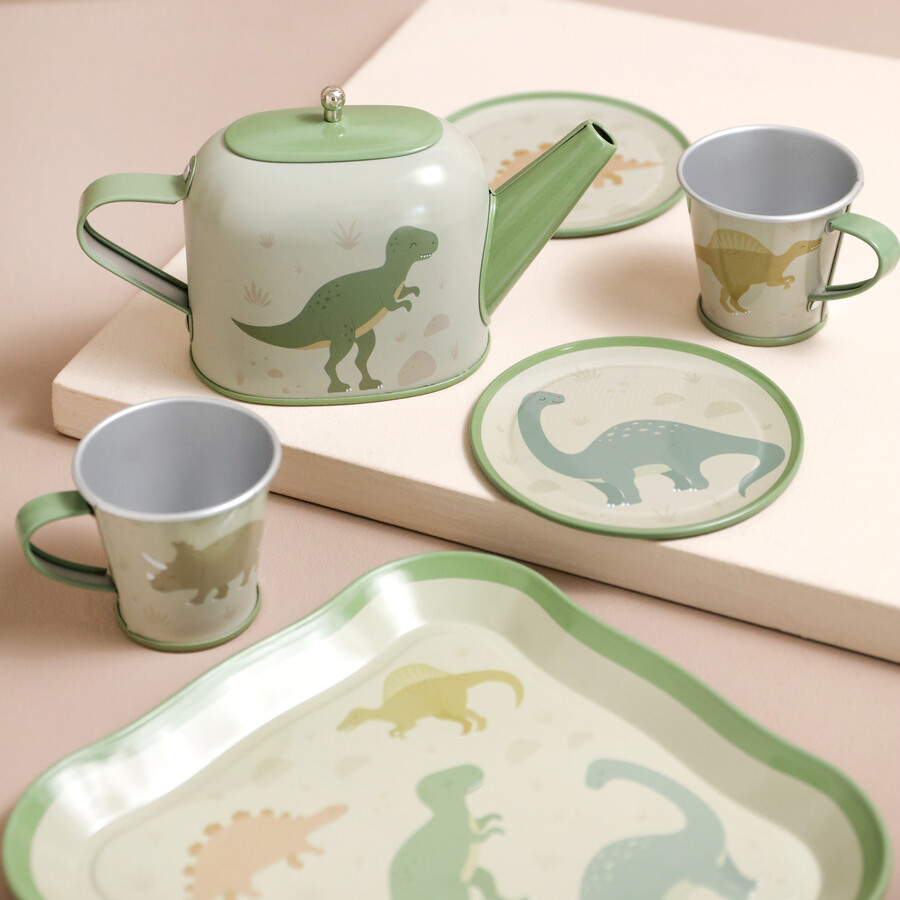 Personalised Desert Dino Tea for Two | Sass & Belle | Lisa Angel