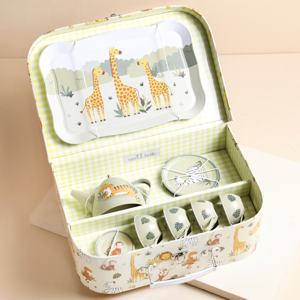 Savannah Safari Kids' Tea Set | Sass & Belle | Lisa Angel