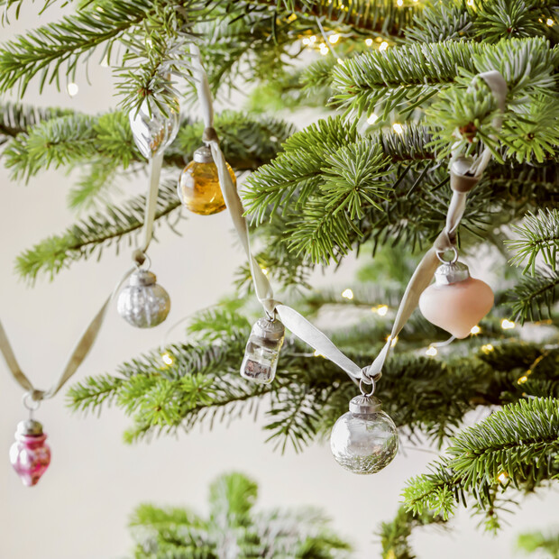 Mini Glass Bauble Garland | Christmas Decorations | Lisa Angel