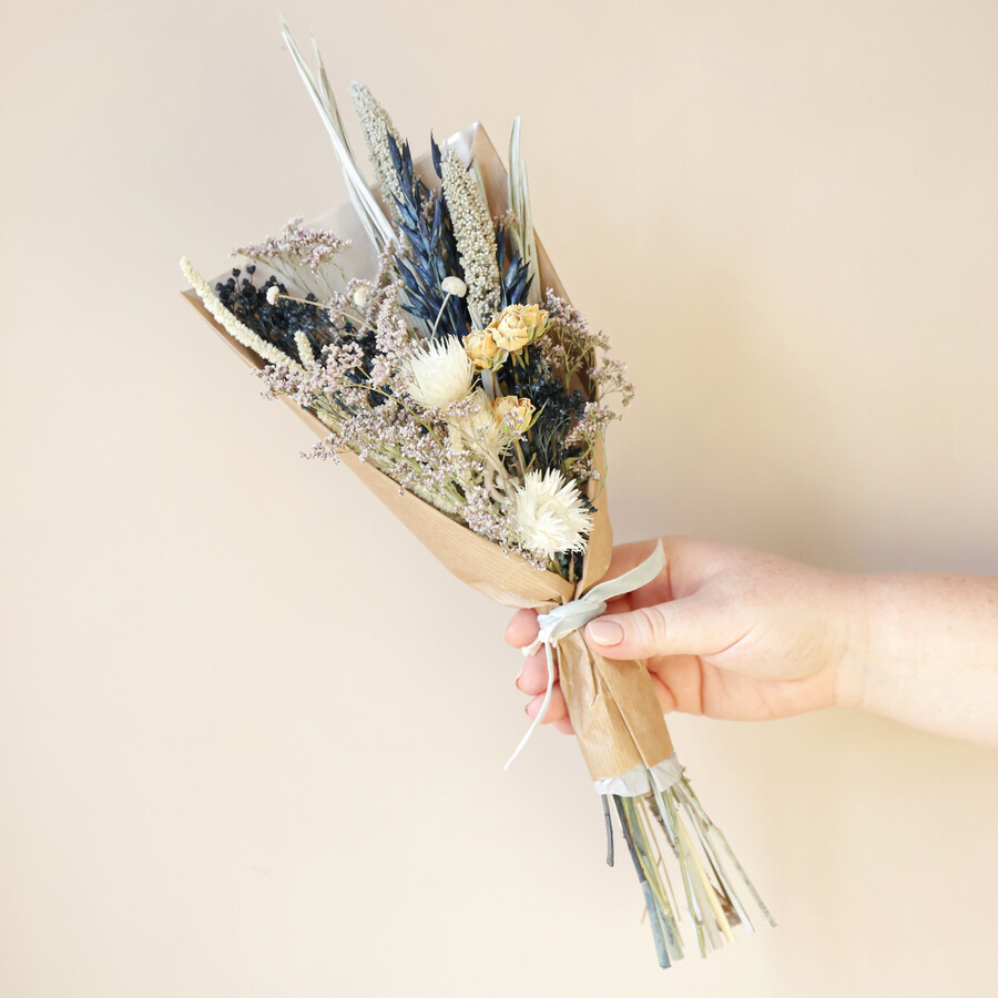 Midwinter Dried Flower Posy | Christmas Decor | Lisa Angel
