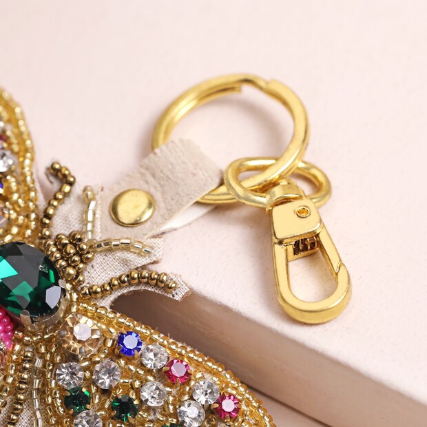 Jewelled Bee Keyring | Accessories | My Doris | Lisa Angel