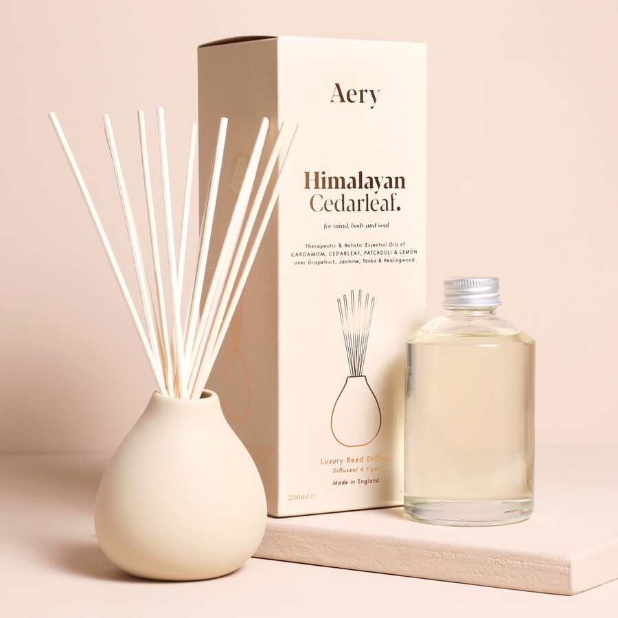 Himalayan Cedarleaf Reed Diffuser | Aery | Lisa Angel