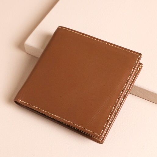 Mens tan wallet store